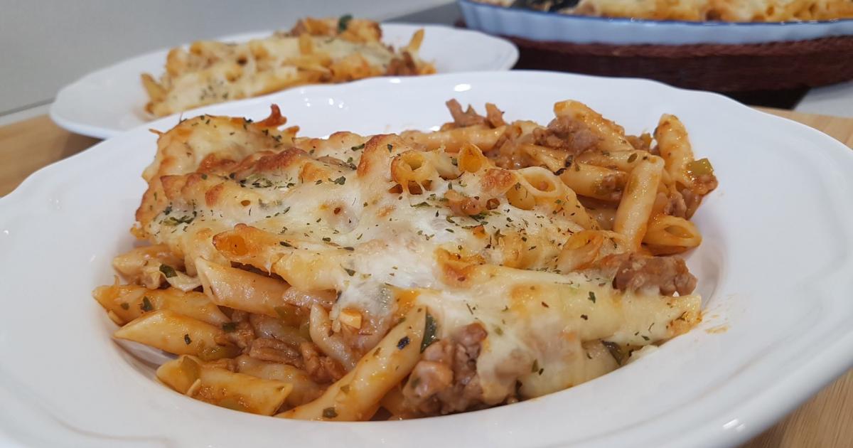 Macarrones con carne picada y queso | Recomendaciones Entre Fogones